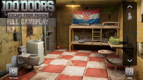 100 Doors Escape From Prison Levels 1 35 Playthrough YouTube