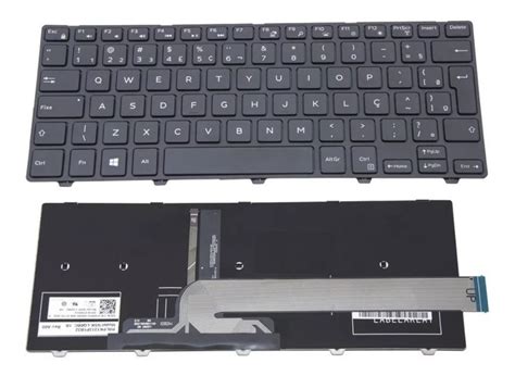 Teclado Dell Inspiron 14 I14 5458 5459 P49g Retroiluminado Mercado Livre