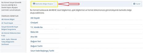SGK Hizmet Dökümü Nedir Nereden Alınır KolayBi
