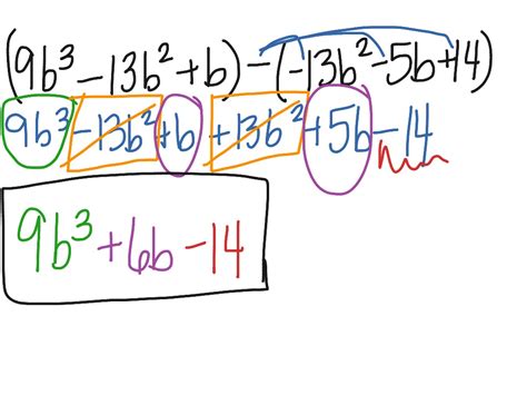 adding and subtracting polynomials math algebra polynomials showme
