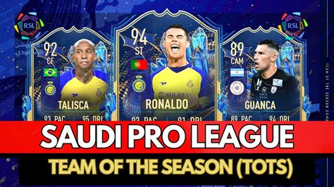 FIFA 23 Saudi Pro League TEAM OF THE SEASON TOTS PREDICTIONS FT
