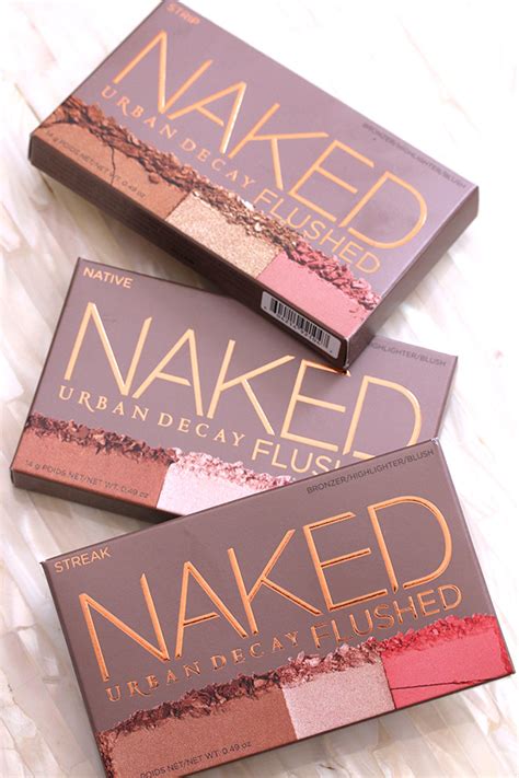 Urban Decay S New Clothing Optional Naked Flushed Palettes In Native