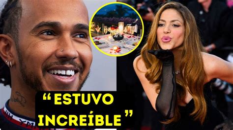 EXCLUSIVA TODO lo que PASÓ entre SHAKIRA y LEWIS HAMILTON en su CENA