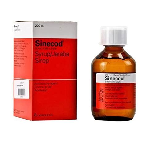 Buy Sinecod Butamirate Citrate Of 200 Ml Online At DesertcartCyprus