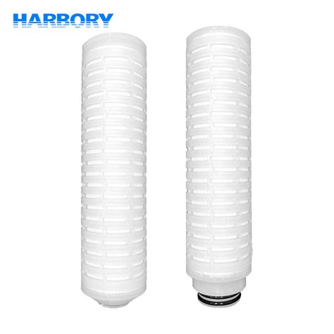 1 Micron Glass Fiber Membrane Filter Cartridge Industrial 20 Inch