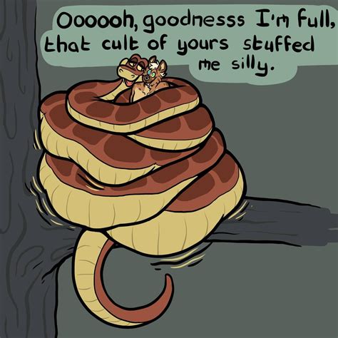 The Big Imageboard Tbib 11 Abdominal Bulge Anthro Bodily Fluids Coiled Up Coiling Cuddling