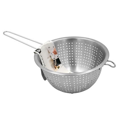 CEDZAK KUCHENNY Z RĄCZKĄ durszlak stalowy 21cm 5904100435425 Cena