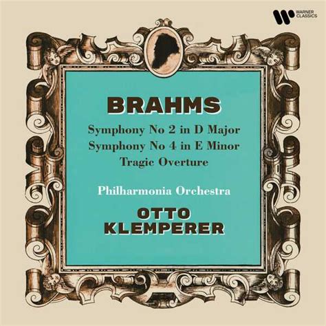 Klemperer Brahms Symphonies No Tragic Overture Flac