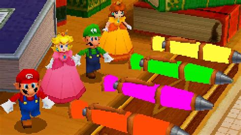 Mario Party Ds Minigames Mario Vs Peach Vs Luigi Vs Daisy Master Cpu