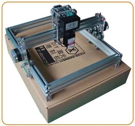 Mini Laser Cutting Engraving Machine Diy Kit Set Desktop 45x45cm For