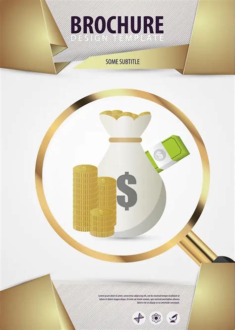 矢量金融理财宣传单PNG图片素材下载 图片编号qkpojblw 免抠素材网