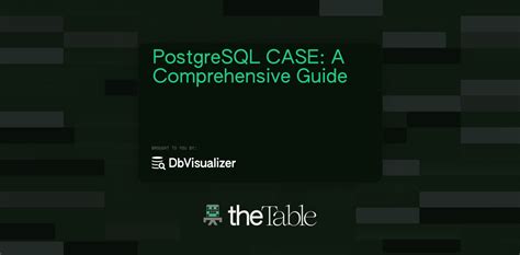 Postgresql Case A Comprehensive Guide