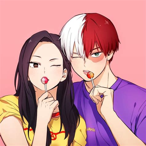 My Hero Academia Bnha Momo Yaoyorozu Creati Shoto Todoroki Images And