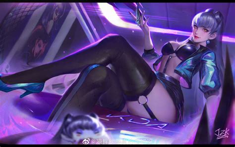 Kda All Out Evelynn By 金澤 金澤 Notoriouslydevious On Tumblr