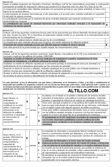 2º Parcial A Trabajo y Sociedad 2023 UBA XXI