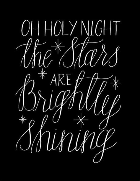 Oh Holy Night Printable