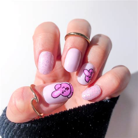 Aprender acerca 71 imagen uñas estilo bts Abzlocal mx
