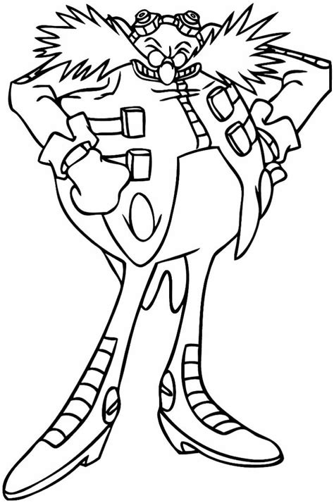 Desenhos Do Doutor Ivo Robotnik Para Colorir Bora Colorir