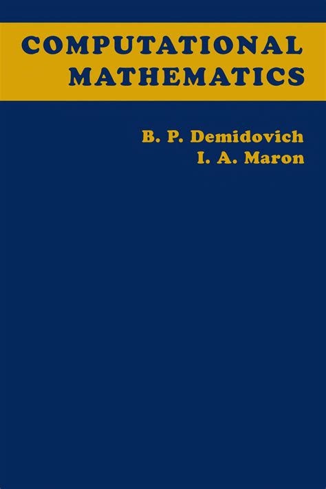 computational mathematics demidov maron chet aero marine