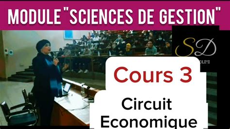 Module Sciences De Gestion Cours Le Circuit Economique Tous Les
