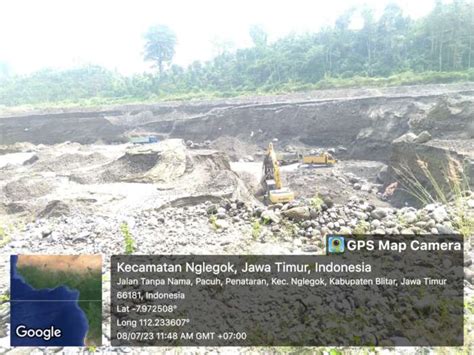 Diduga Kebal Hukum Tambang Galian C Pleret Nglegok Aman Tak