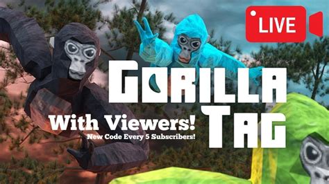 Gorilla Tag Live With Viewers DONATE IN DESCRIPTION YouTube