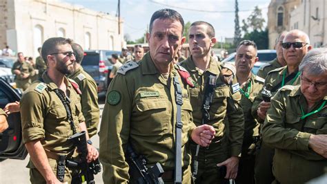 Líbano Comandante del ejército israelí la cadena de mando de