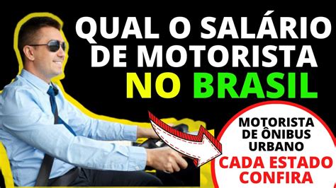 QUANTO GANHA UM MOTORISTA DE ÔNIBUS salário de motorista no Brasil