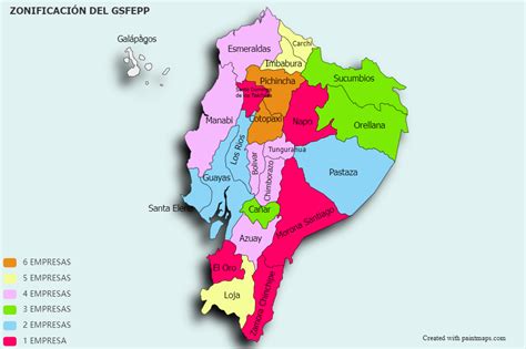 Zonificaci N Del Gsfepp Ecuador Mapas De Usuario
