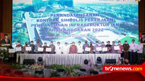 Pembangunan Infrastruktur Ibu Kota Negara Tahap 1 Senilai Rp5 3 Triliun