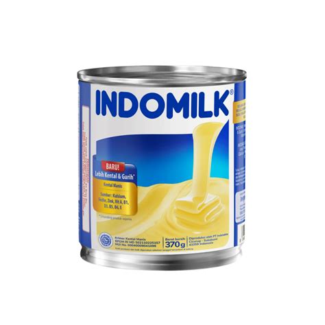 Jual Indomilk Kental Manis Putih Kaleng 370 Gr Shopee Indonesia
