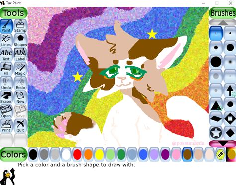 Tux Paint Art Gallery Untitled By Possumaeda