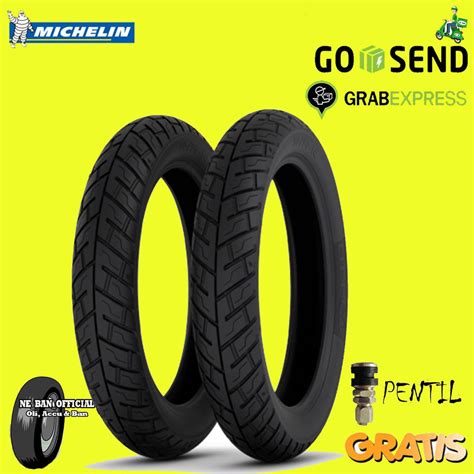 Jual BAN MOTOR MATIC MICHELIN CITY GRIP PRO 80 90 RING 14 TUBELESS