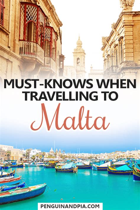 Malta Is A Beautiful Country And Popular Travel Destination In Europe