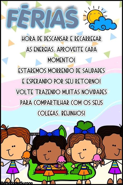 Mensagem de Encerramento Ano Letivo 2024 Educação Infantil