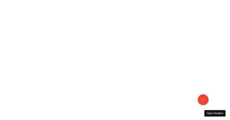 React Floating Buttons Examples CodeSandbox