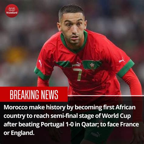 RIGGY G THE On Twitter RT StandardKenya Morocco Makes History By