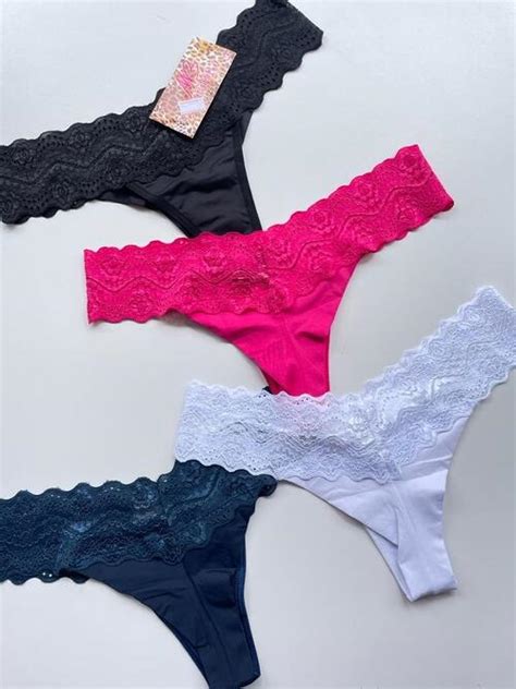 Comprar Calcinha Fio Duplo E Renda Maria Sacoleira Lingerie