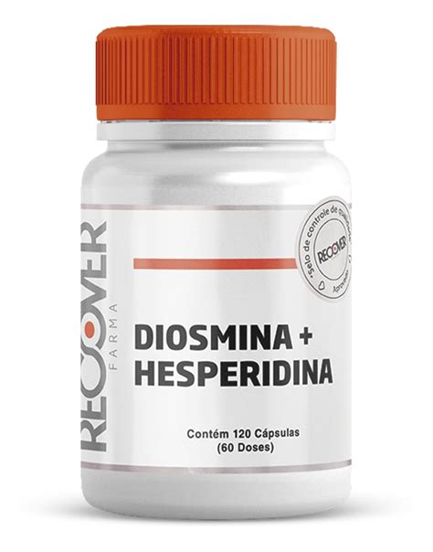 Diosmina 450 Mg Hesperidina 50 Mg 60 Cápsulas 60 Doses MercadoLivre