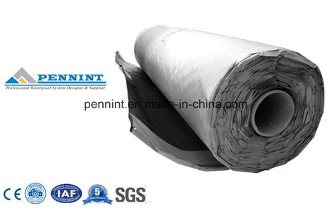 Aluminun Foil Surface Self Adhesive Bitumen Waterproof Membrane For