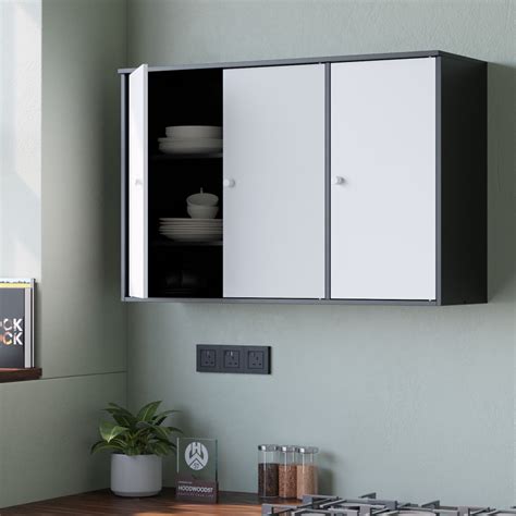 Jual Rak Dapur Minimalis Kitchen Set Atas 3 Pintu Lemari Dapur Gantung Atas