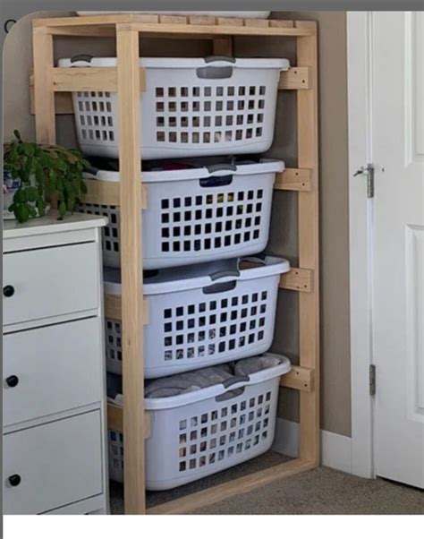 4 High Laundry Basket Holder Etsy Laundry Basket Holder Laundry