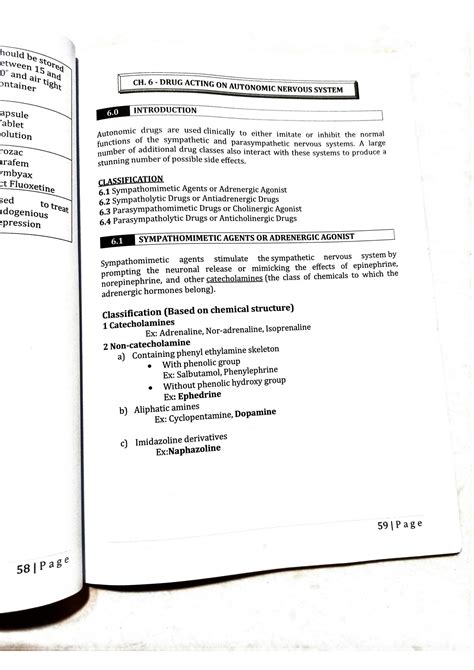 Solution Drugs Acting On Autonomic Nervous System Studypool