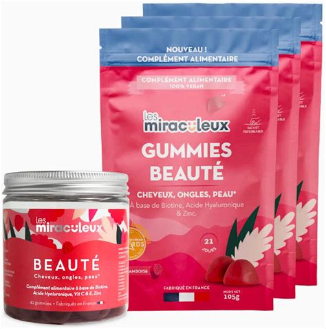 mium LAB Complément alimentaire Beauté Coffret 1 pot 3 doypacks