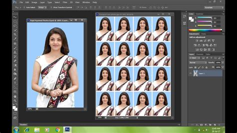 Create Passport Size Photo In Adobe Photoshop YouTube