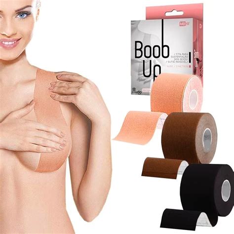 Sutiã Rolo Adesivo Levanta Peito Seio Fita Invisível Shopee Brasil