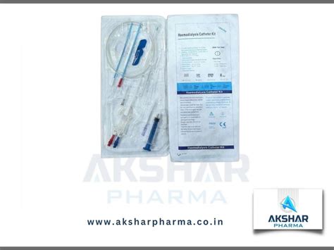 Polyurethane Double Lumen Hemodialysis Catheter Kit At Rs 9999 Piece In