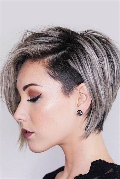 Short Hairstyles With An Undercut