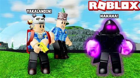 Polis Olup Kötü Süper Kahramanı Yakaladık Panda ile Roblox Mad City