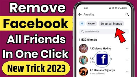 How To Unfriend All Facebook Friends In One Click Delete All Friend